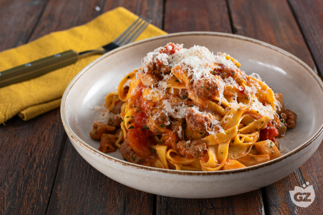 Tagliatelle à la forestière - Recettes italiennes par GialloZafferano
