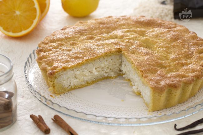 Tarte de riz - Recettes italiennes par GialloZafferano